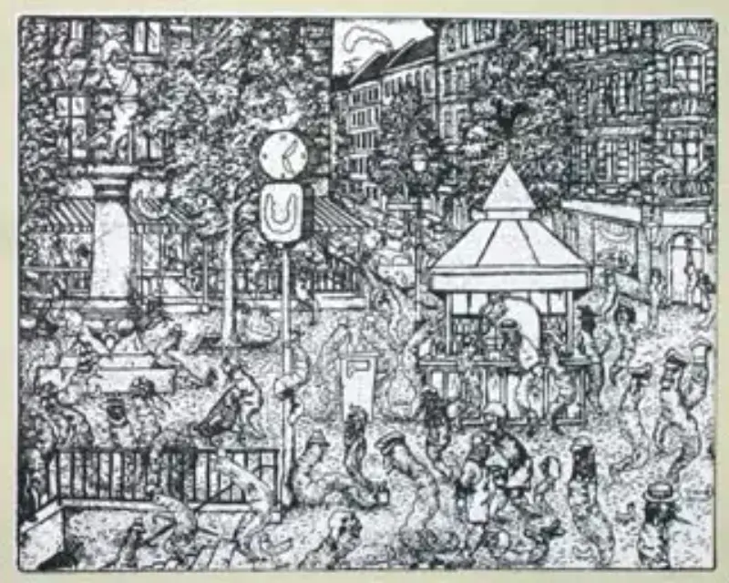 Sérigraphie de Reinhard Scheibner, de Reinhard Scheibner, Éditions Le ...