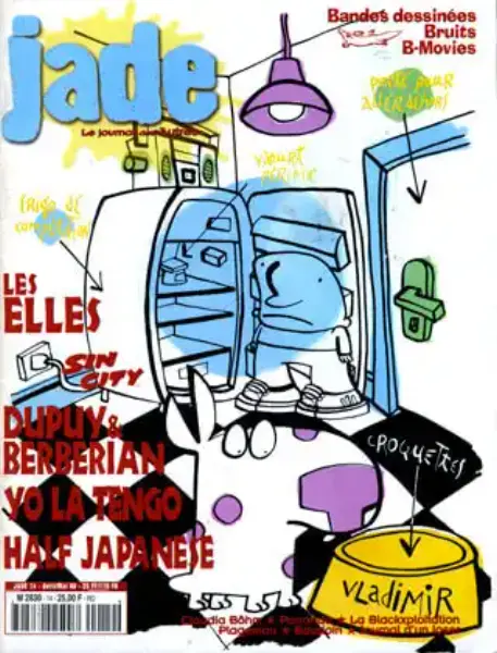 Jade n° 14, collectif, Éditions 6 Pieds Sous Terre 1998 | Graphzines.net